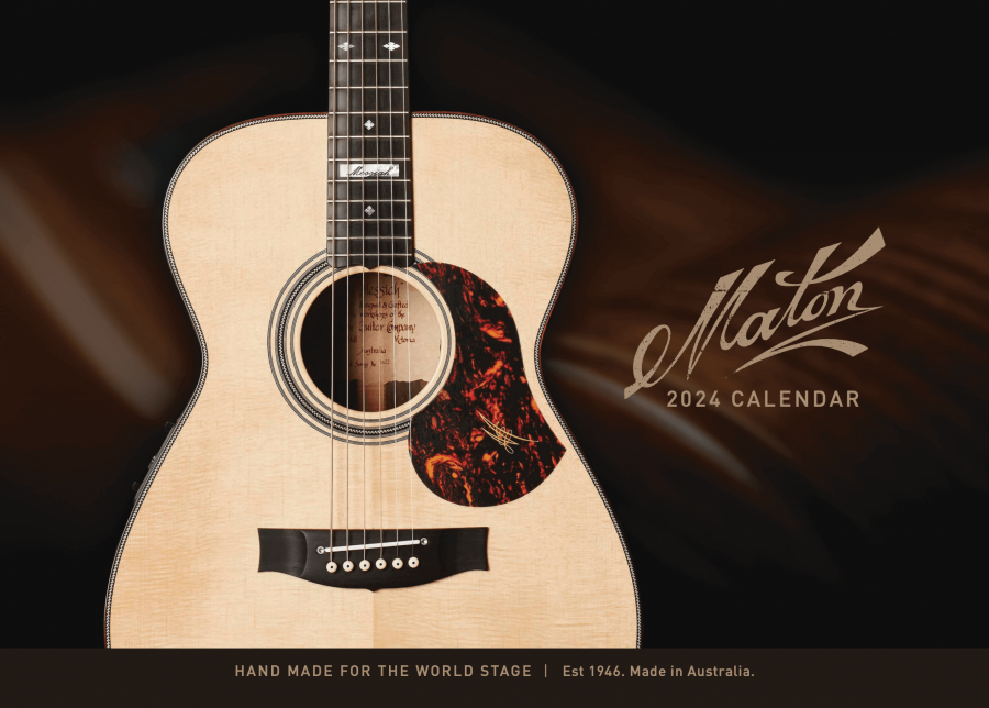 The Maton Calendar 2024 - Maton Guitars
